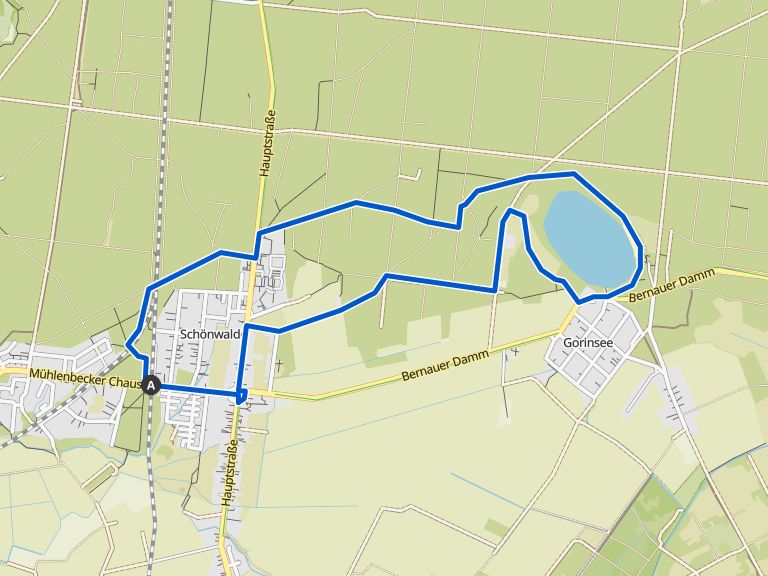 Gorinsee (Barnim) | Wanderung | Komoot